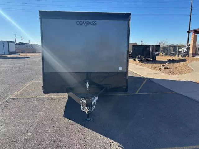 2025 Compass 20x8.5 Canyon Race Trailer, 10K, 30Amp, AC/Heat, Finished Walls/Ceiling Ramp Door ...