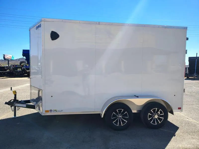 2026 Compass 12x6 Jasper SE, 7K GVWR, Ramp Door Cargo / Enclosed ...