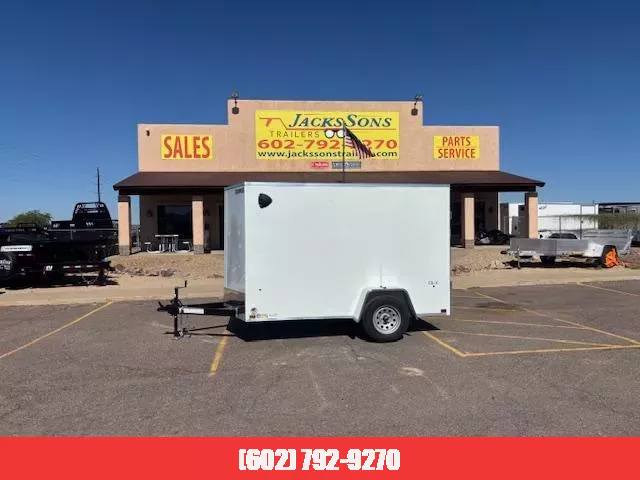 2025 Compass 10X6 Indigo DLX Flat Top V-Nose, 3K, White, RD Cargo ...