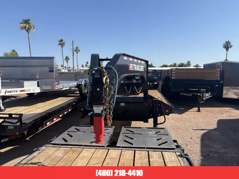2026 PJ Trailers 30' Gooseneck Low-Pro Flatdeck with Duals, 25K GVWR ...