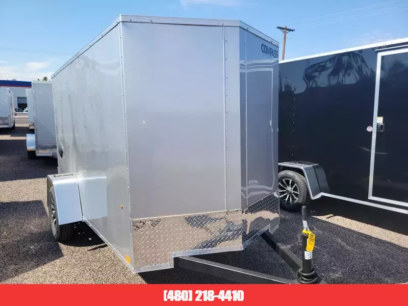 2025 Compass 10X5 Indigo DLX Flat Top V-Nose 3K, Silver, RD Other ...