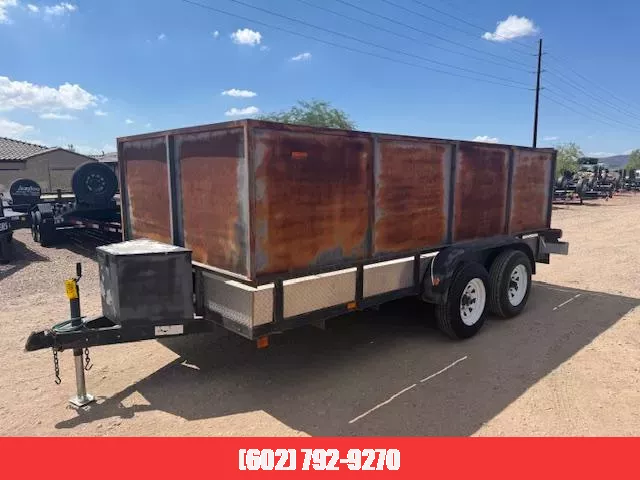 2003 Apache Trailers 14x72 Tandem Axle, Solid Sides, 7K GVWR, Utility ...