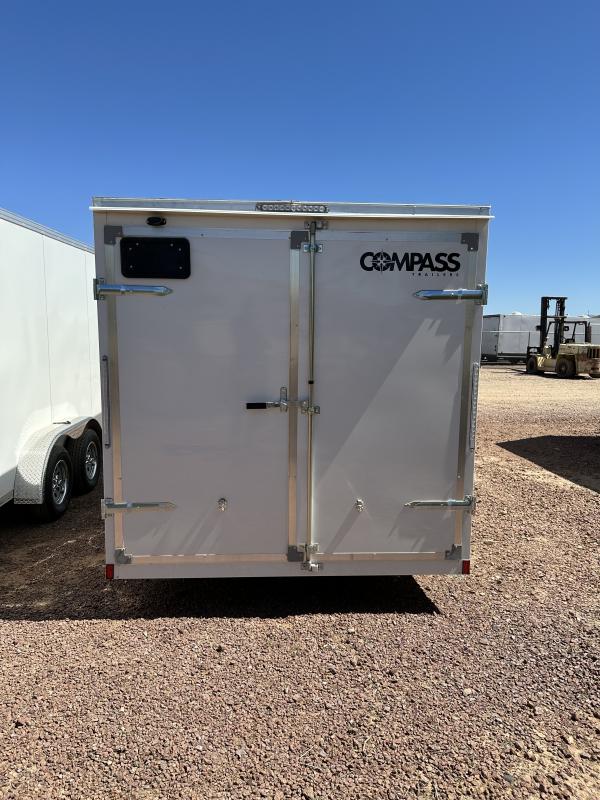 2023 Compass 16X7 INDIGO CARGO FT, WHITE, DD Cargo / Enclosed Trailer ...