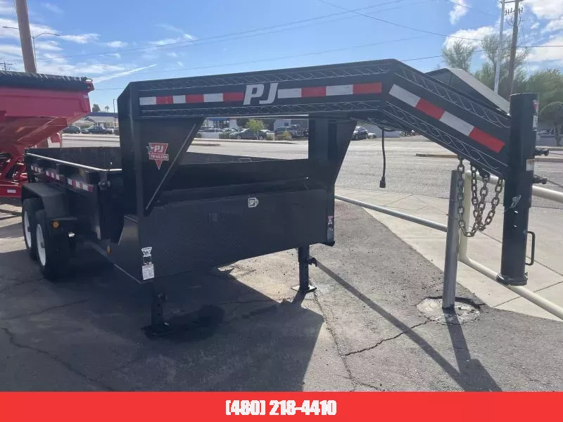 2019 PJ Trailers 12x83 Gooseneck Tandem Axle 16K GVWR, 18ply Tires ...