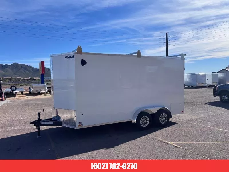 2026 Compass 16x7 Jasper SE, 10K GVWR, Rear Double Door, Ladder Rack ...