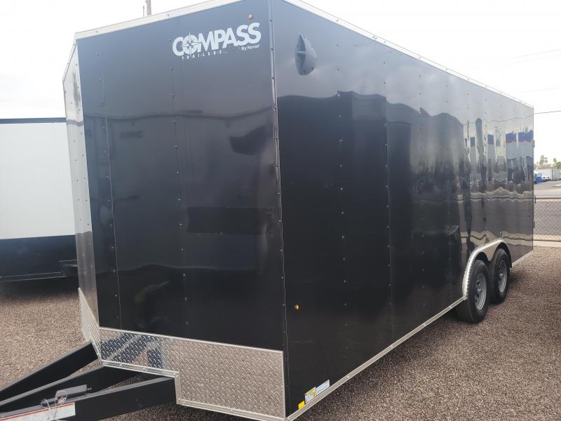 2025 Compass 20X8.5 Indigo DLX FT Car Hauler, 10K, 6" Xtra Hght, Zinc ...