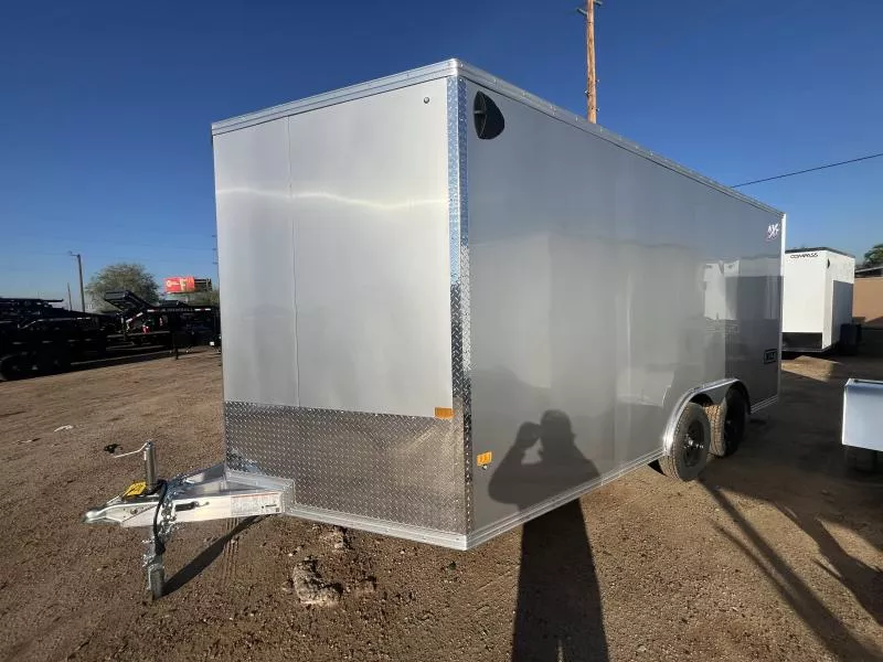 2026 ALCOM 16x8.5 All Aluminum XLT-P Car Hauler 7K GVWR, Ramp Door ...