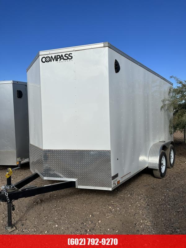 2023 Compass 7 x 14 Cargo / Enclosed Trailer in New River, AZ | Trailer ...