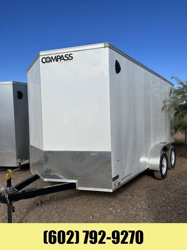 2023 Compass 7 x 14 Cargo / Enclosed Trailer | Flatbed, Dump, Utility ...
