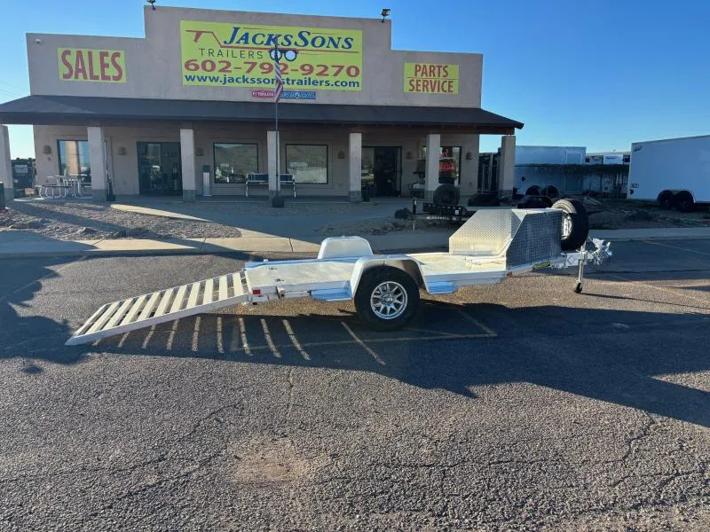 2027 Aluma TK1 All Aluminum, SIngle Axle, Trike Trailer, 2K GVWR, Slide ...