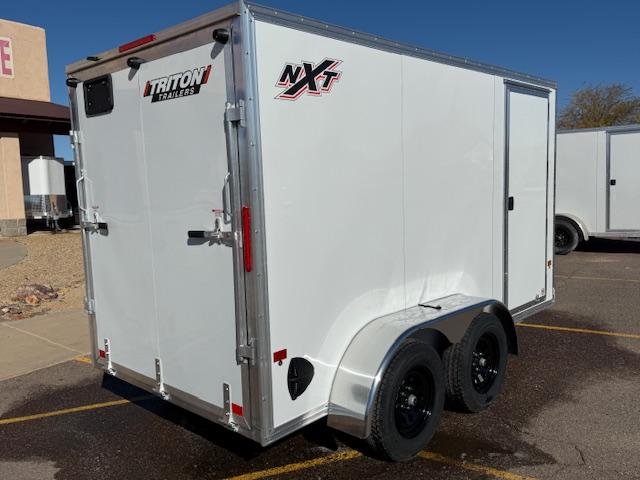 2025 ALCOM 12X6 XLT-P ALL ALUMINUM, Tandem Axle, 6" Xtra Hght, White ...