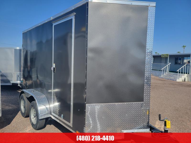2023 Compass 6x12 Tandem Axle Barn Doors Cargo / Enclosed Trailer in ...