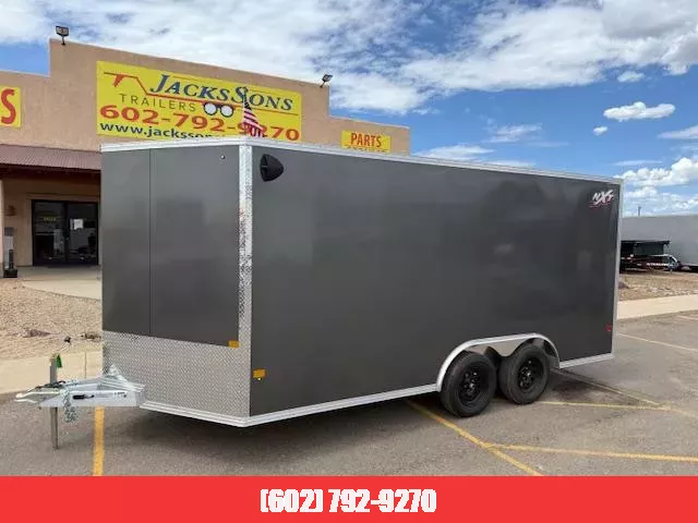 2025 ALCOM 16X8.5 NXT ALL ALUMINUM Car Hauler, 7K GVWR, CHARCOAL, RD ...