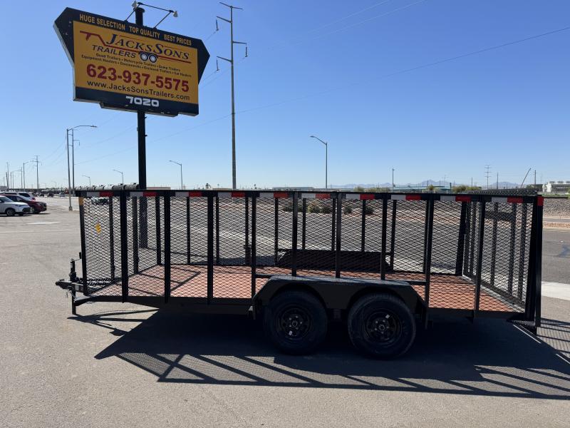 2025 Country Trailers 16X83 Tandem Axle Utility, 4' Expanded Metal ...