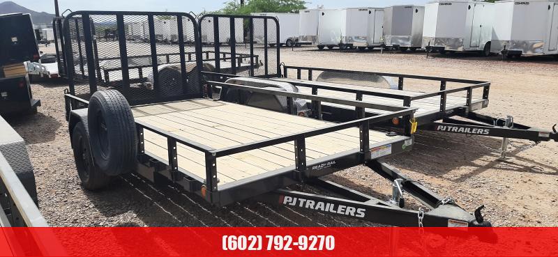 2024 PJ Trailers 12' x 77" Single Axle Channel Utility Utility Trailer ...