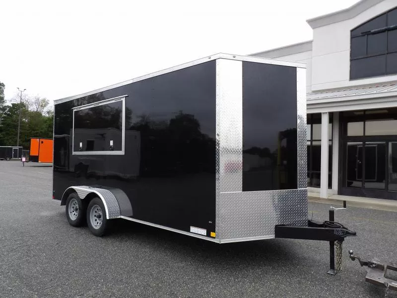 2026 Diamond Cargo 7X16 Concession Vending / Concession Trailer in ...