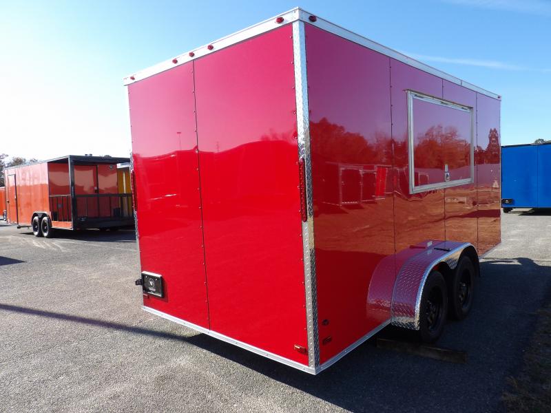 2025 All World Trailers 7x16 35K Vending / Concession Trailer in ...