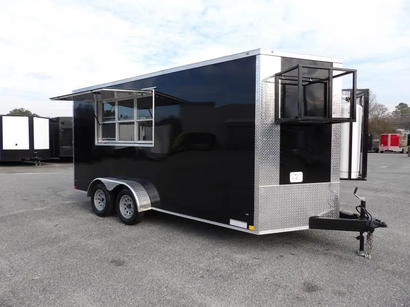 2026 Diamond Cargo 7X16 Concession special Vending / Concession Trailer ...