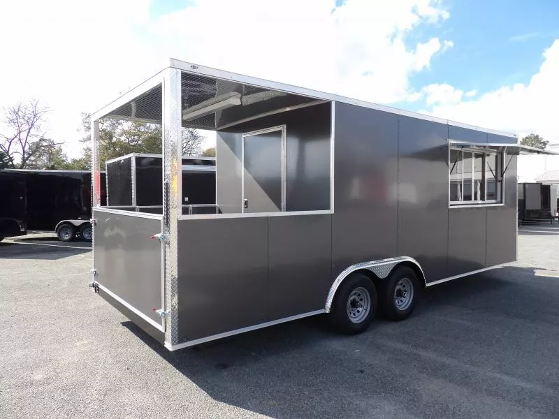 2026 Steel Pines Cargo 8.5x22 BBQ Cargo / Enclosed Trailer in Cochran ...