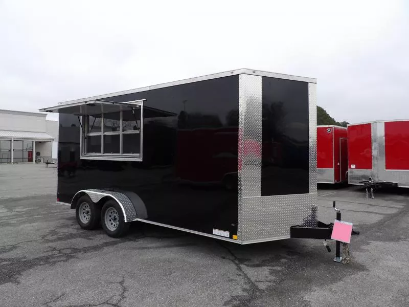 2026 Diamond Cargo 7X16 Concession Special Vending / Concession Trailer ...