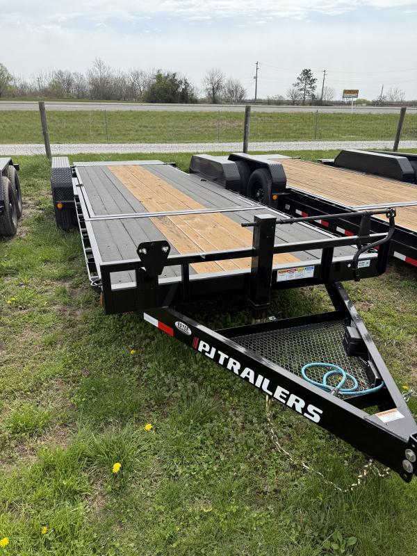 2024 PJ Trailers T6 22' Tilt Trailer (16' tilt +6' stationary) in Clinton, IN | Trailer Trader