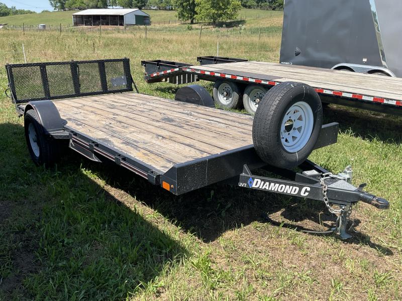 2019 Diamond C Trailers UVT 78"X12' 5K w/ BRAKES Utility Trailer in ...