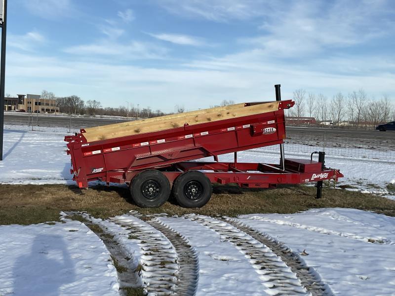 83"X14' LIBERTY TELESCOPIC 15.4k Dump Trailer w/ Tarp & Ramps in ...