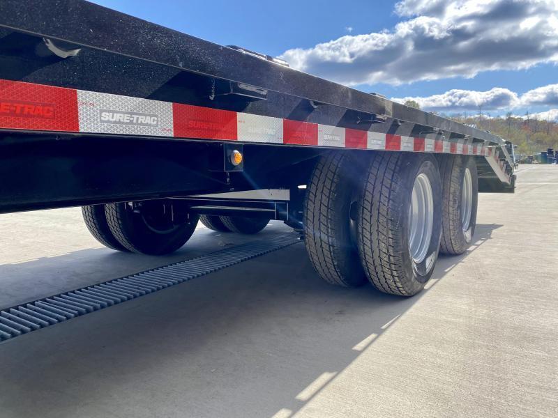 2025 Sure-Trac 102x25' Gooseneck Beavertail Deckover Trailer 22500# GVW ...
