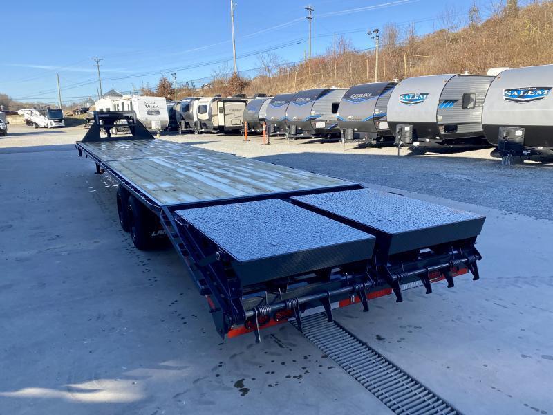 2024 Lamar 102x40' Gooseneck Beavertail Deckover Trailer 30000# GVW ...