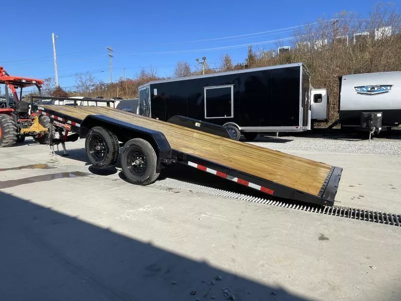 2026 H&H 7x20' Tilt Car Hauler Trailer 9990# GVW * FULL WIDTH LOADING ...