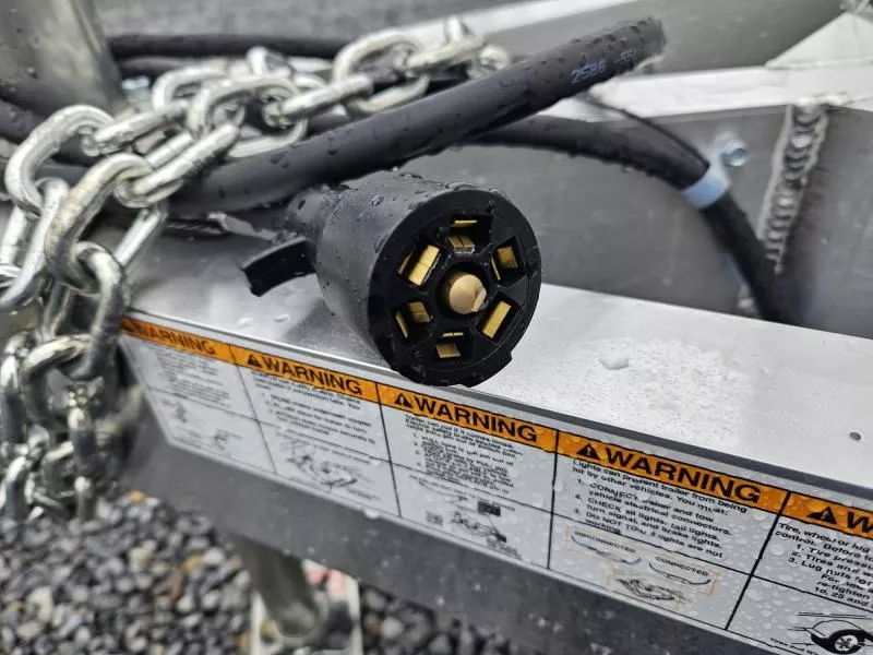 2025 NEO 8.5x14' NAUX Aluminum Enclosed UTV Trailer 7000# GVW * SILVER ...