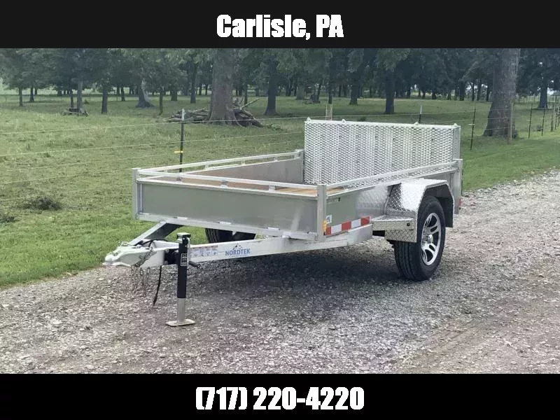 2026 Nordtek 77x14' Aluminum HD Utility Trailer 2990# GVW * BI FOLD ...