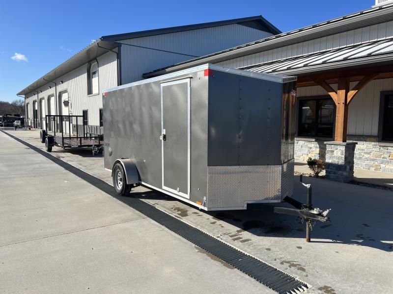 USED 2022 Pace American 6x14 Enclosed Cargo Trailer 2990 GVW * 1 PIECE ...