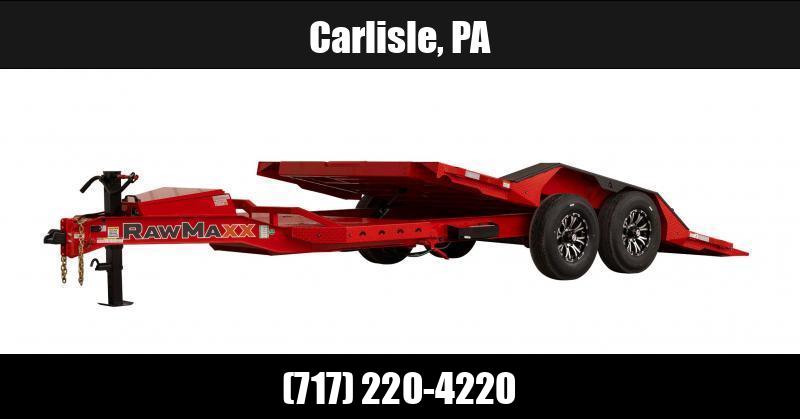 2025 RawMaxx 102x22' Power Tilt Equipment Trailer 16000# GVW * 102 ...