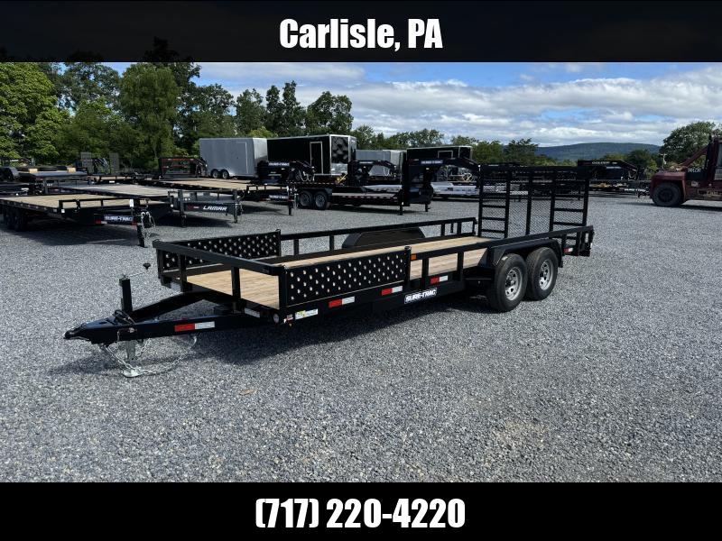 2024 Sure-Trac 7x24' Tube Top ATV Side Ramps Utility Landscape Trailer ...