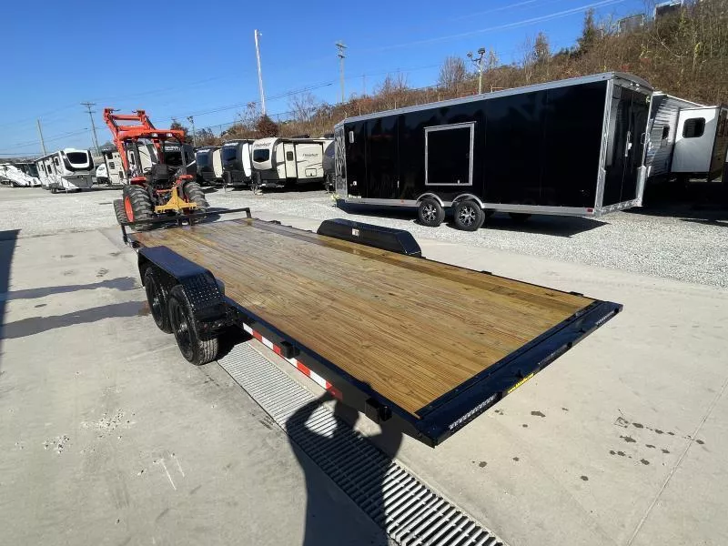 2026 H&H 7x20' Tilt Car Hauler Trailer 9990# GVW * FULL WIDTH LOADING ...