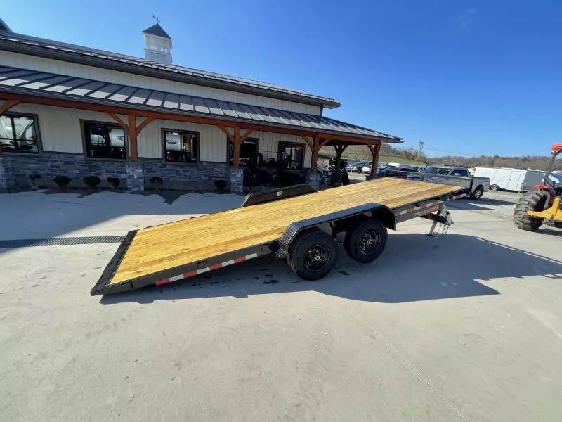 2026 H&H 7x20' Tilt Car Hauler Trailer 9990# GVW * FULL WIDTH LOADING ...