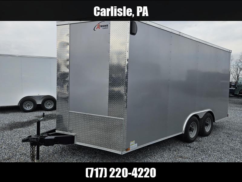 2025 Xtreme Cargo 8.5x16 Enclosed Car Hauler Trailer 9990# GVW * 5200# AXLES * 7' HEIGHT UTV PKG ...