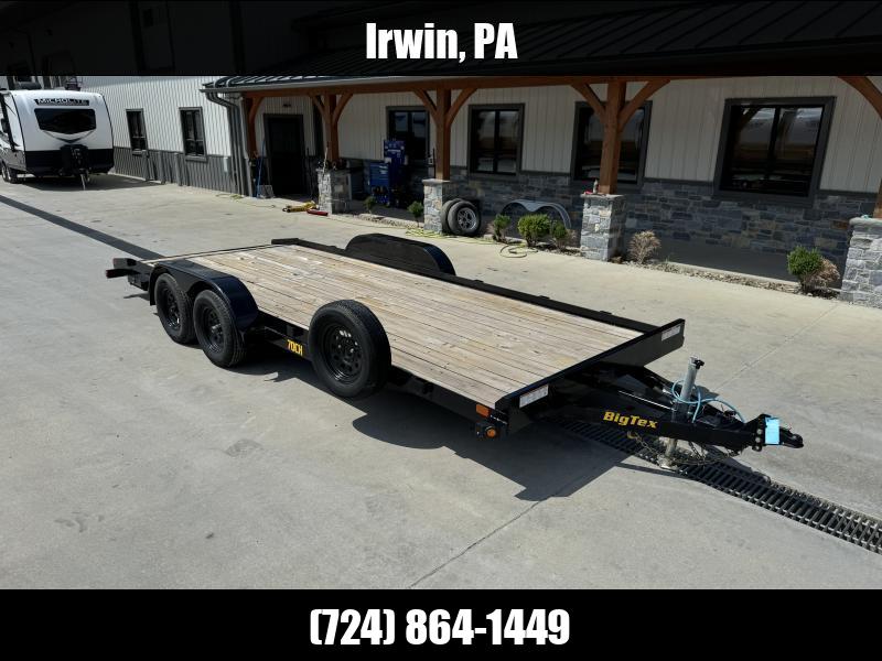 USED 2022 Big Tex Trailers 70CH 7x20' Car Hauler Trailer 7000# GVW * 2 ...
