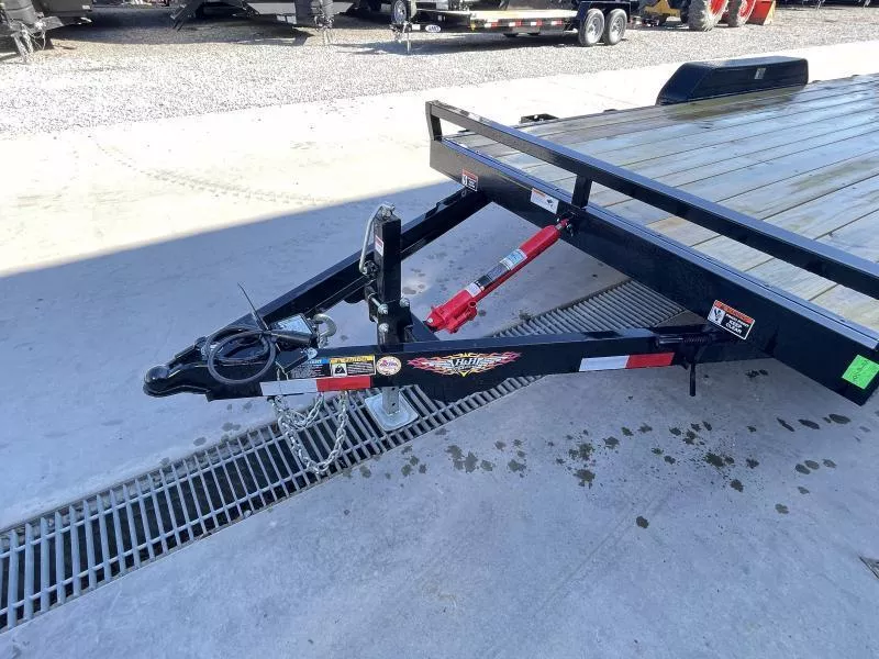 2026 H&H 7x20' Tilt Car Hauler Trailer 9990# GVW * FULL WIDTH LOADING ...