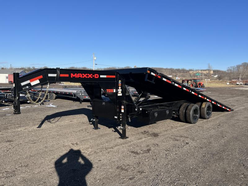 2025 MAXXD 102x26' TDX Gooseneck Deckover Tilt Trailer 22500# * 10000 ...