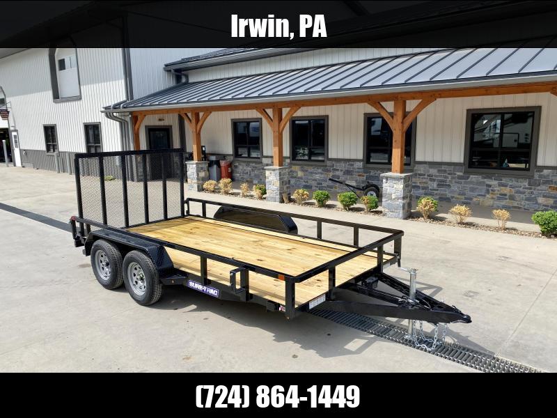 2025 Sure-Trac 7x14' Tube Top Utility Landscape Trailer 7000# GVW * 2 ...