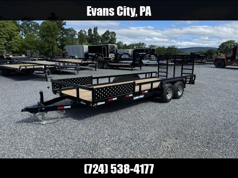 2025 Sure-Trac 7x24' Tube Top ATV Side Ramps Utility Landscape Trailer ...