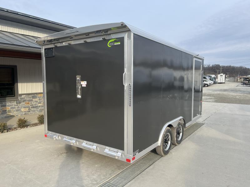 2025 NEO 8.5x16' NAUX Aluminum Enclosed UTV Trailer 7000# GVW ...