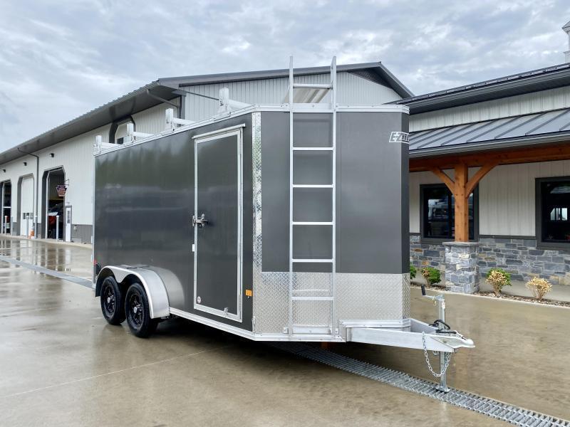 2024 E-Z Hauler 7x14' Ultimate Contractor Package Aluminum Enclosed ...