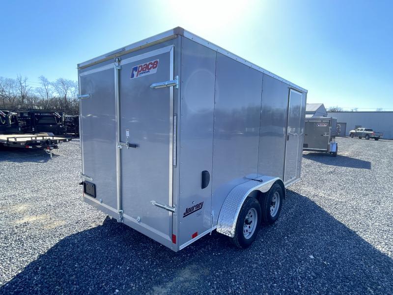 2023 Pace American 7x14' Enclosed Cargo Trailer 7000# GVW * SILVER ...