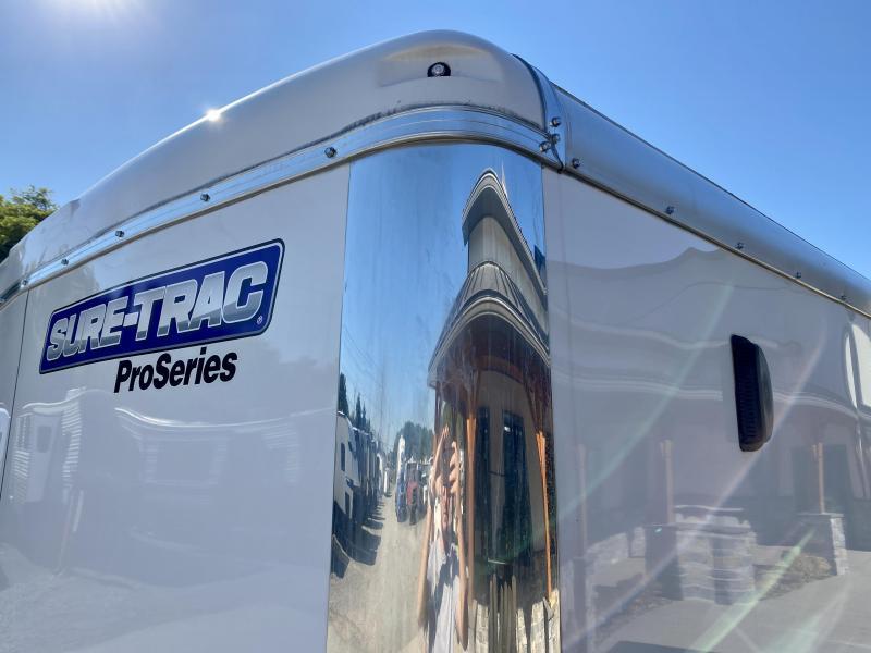 2024 Sure Trac 8.5x24' STRCH Commercial Round Top Enclosed Car Hauler ...