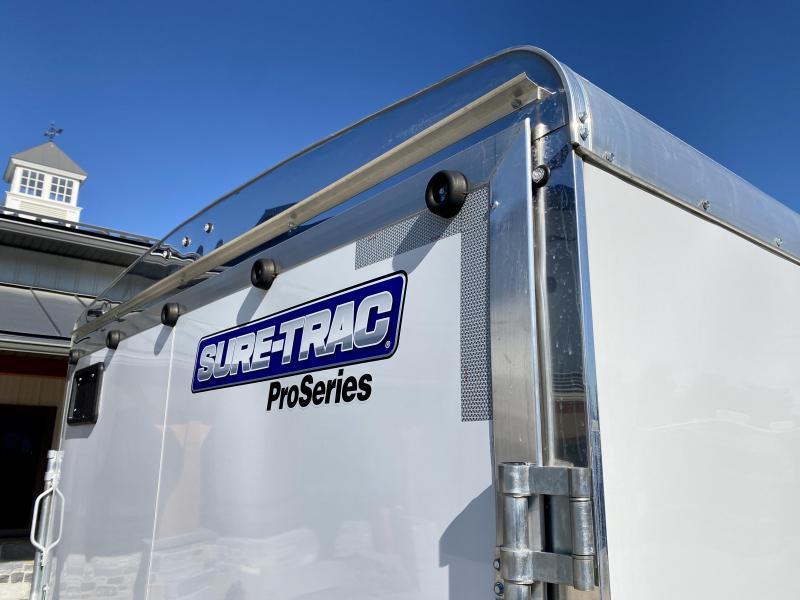 2024 Sure Trac 8.5x24' STRCH Commercial Round Top Enclosed Car Hauler ...