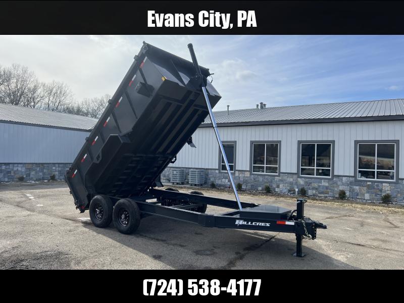 2025 Hillcrest Trailers 7x14' High Side Dump Trailer 14000 GVW * 40 ...