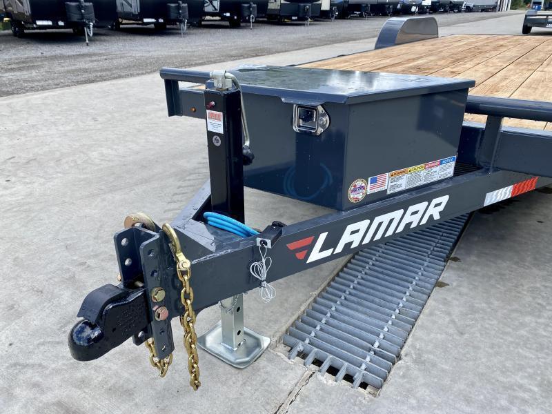 2025 Lamar 7x22' Car Hauler Trailer 9990# GVW * CHARCOAL POWDERCOATING ...